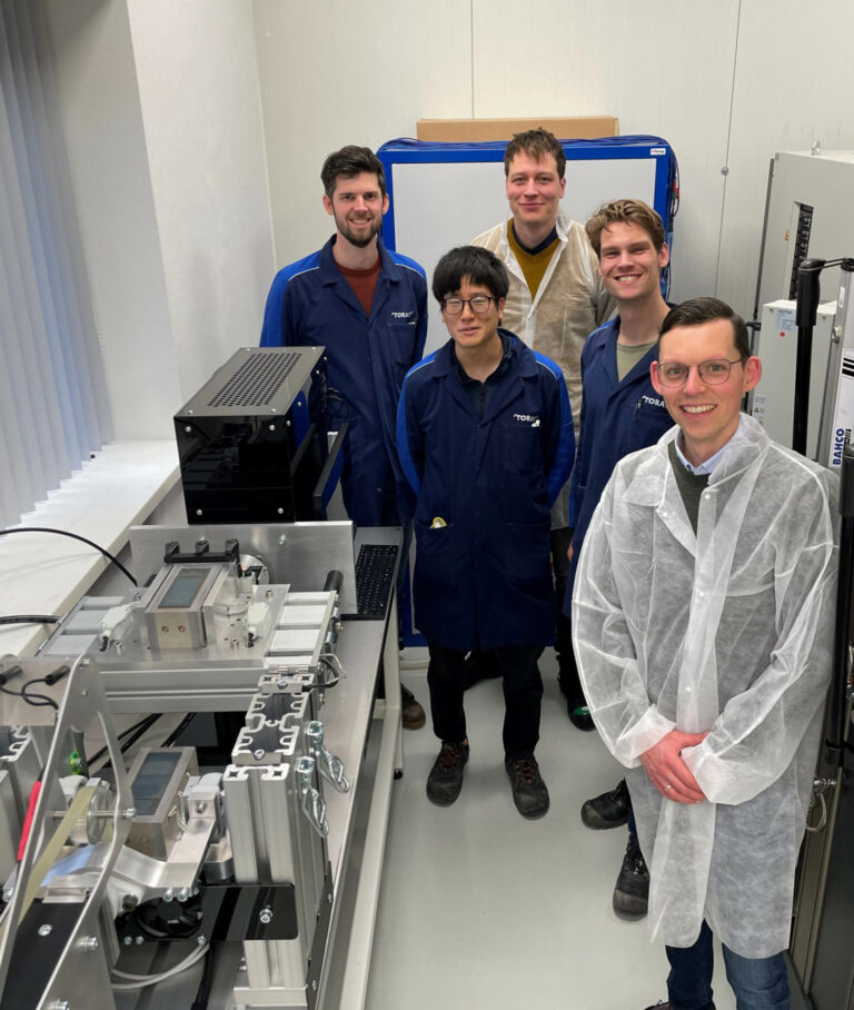 TPRC | Friction tester for TPC tape successfully finished and…