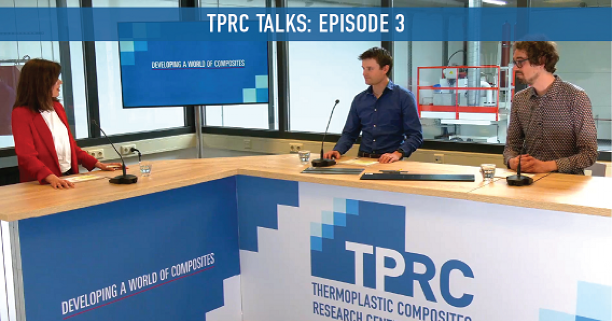 TPRC | Broadcast of the TPRC Talks about welding of thermoplastic…